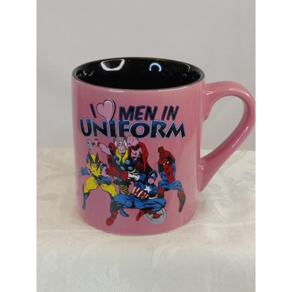 Marvel | Kitchen | Marvel Comics I Love Man In Uniform 4oz Mug ...